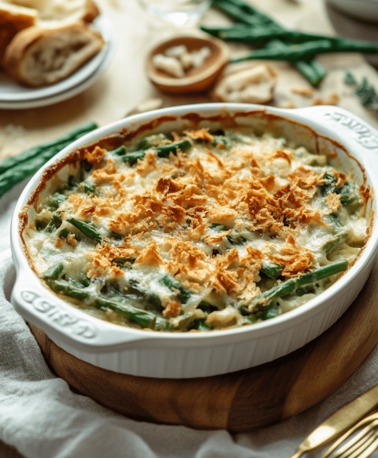 Green Bean Casserole Recipe - elianarecipes.com