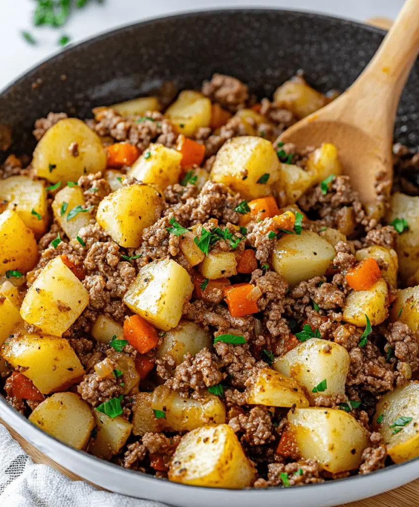 Ground Beef And Potatoes Recipe - elianarecipes.com