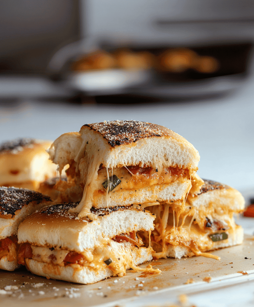 Pizza Supreme Sliders Recipe - elianarecipes.com
