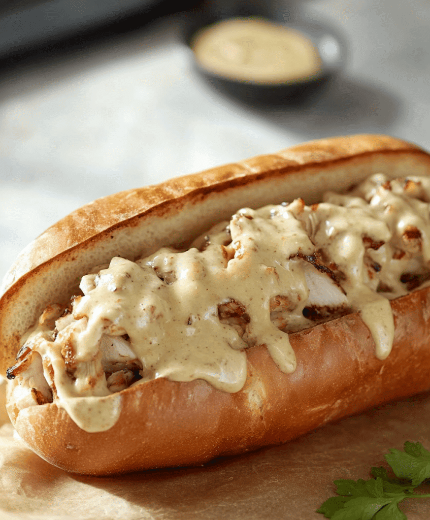 White Bbq Chicken Subs Recipe - elianarecipes.com