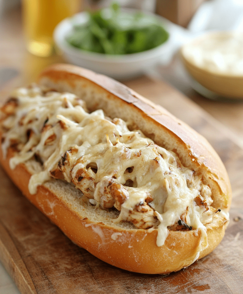 White Bbq Chicken Subs Recipe - elianarecipes.com