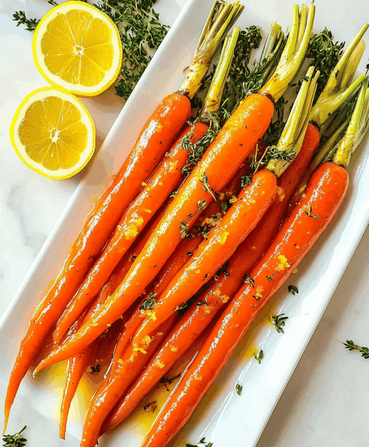 Lemon-glazed Carrots Recipe - elianarecipes.com